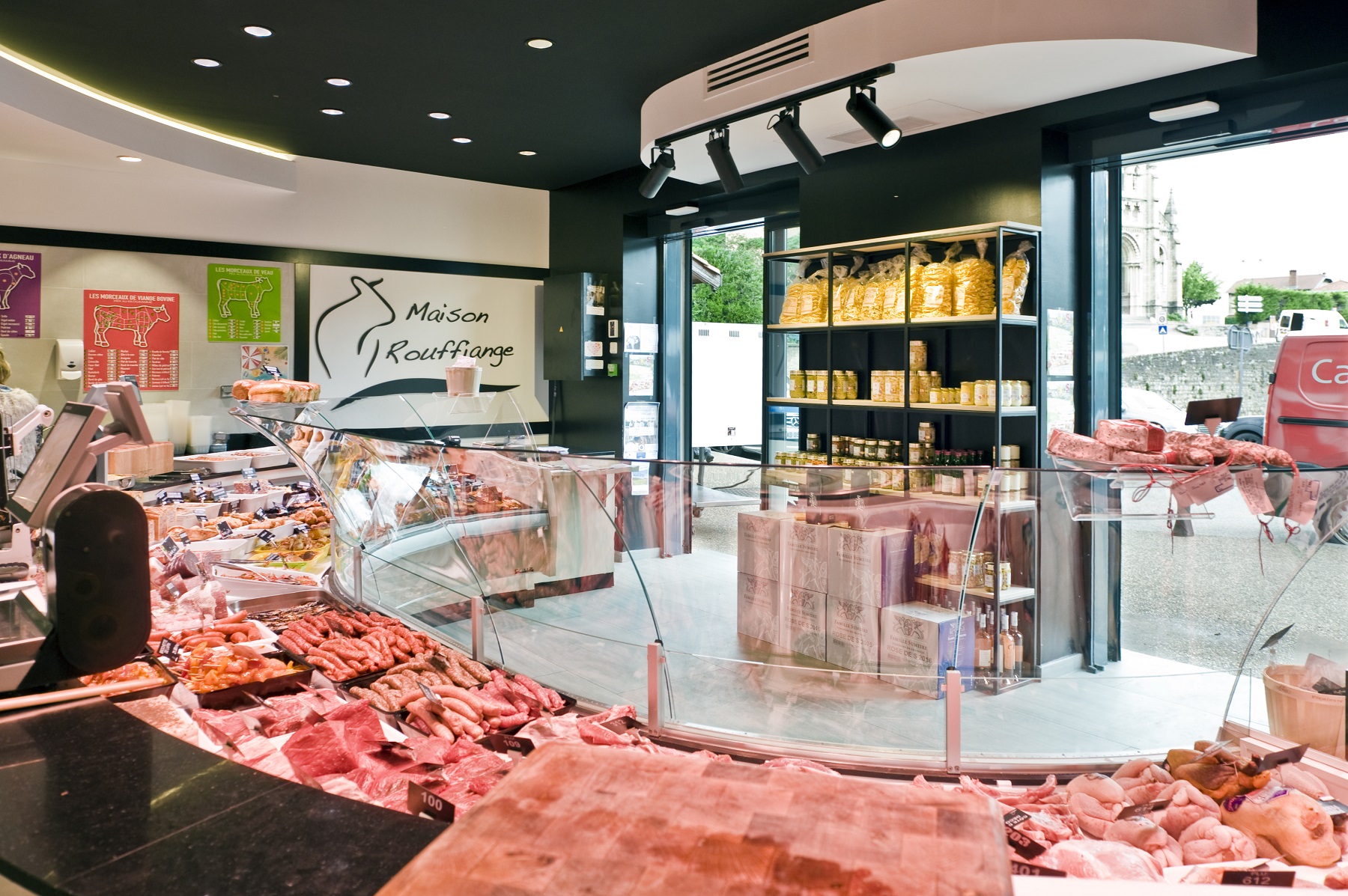 Maison Rouffiange une boucherie moderne - nakide