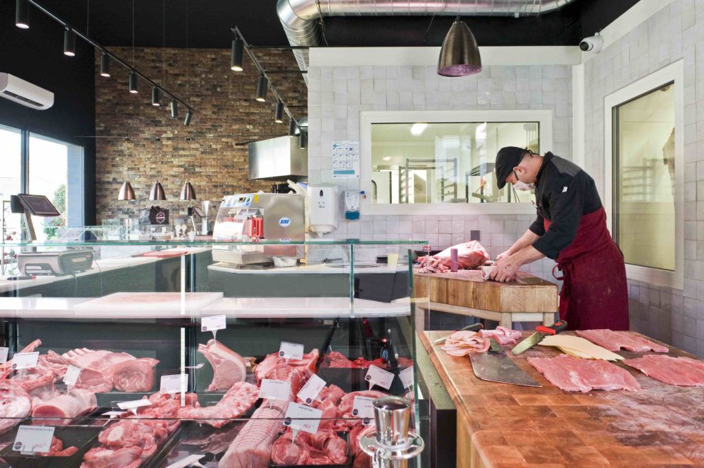 Architecture d’intérieur pour Boucherie et Charcuterie - nakide